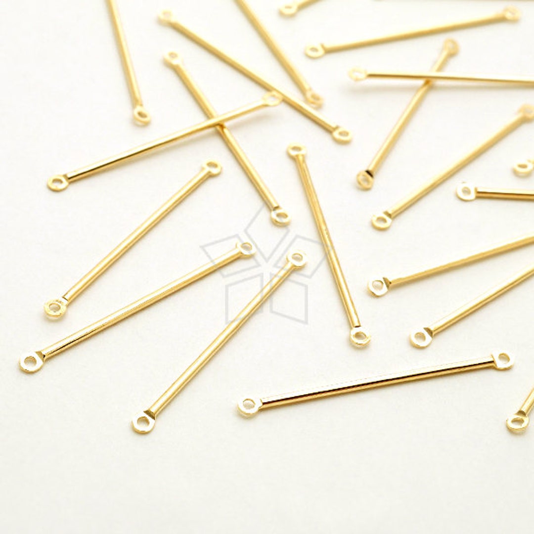 CN-008-GD / 10 Pcs - Sideways Stick Connector, Spacer Bar Connector ...
