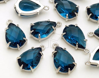 Drop Stone Pendant - Etsy