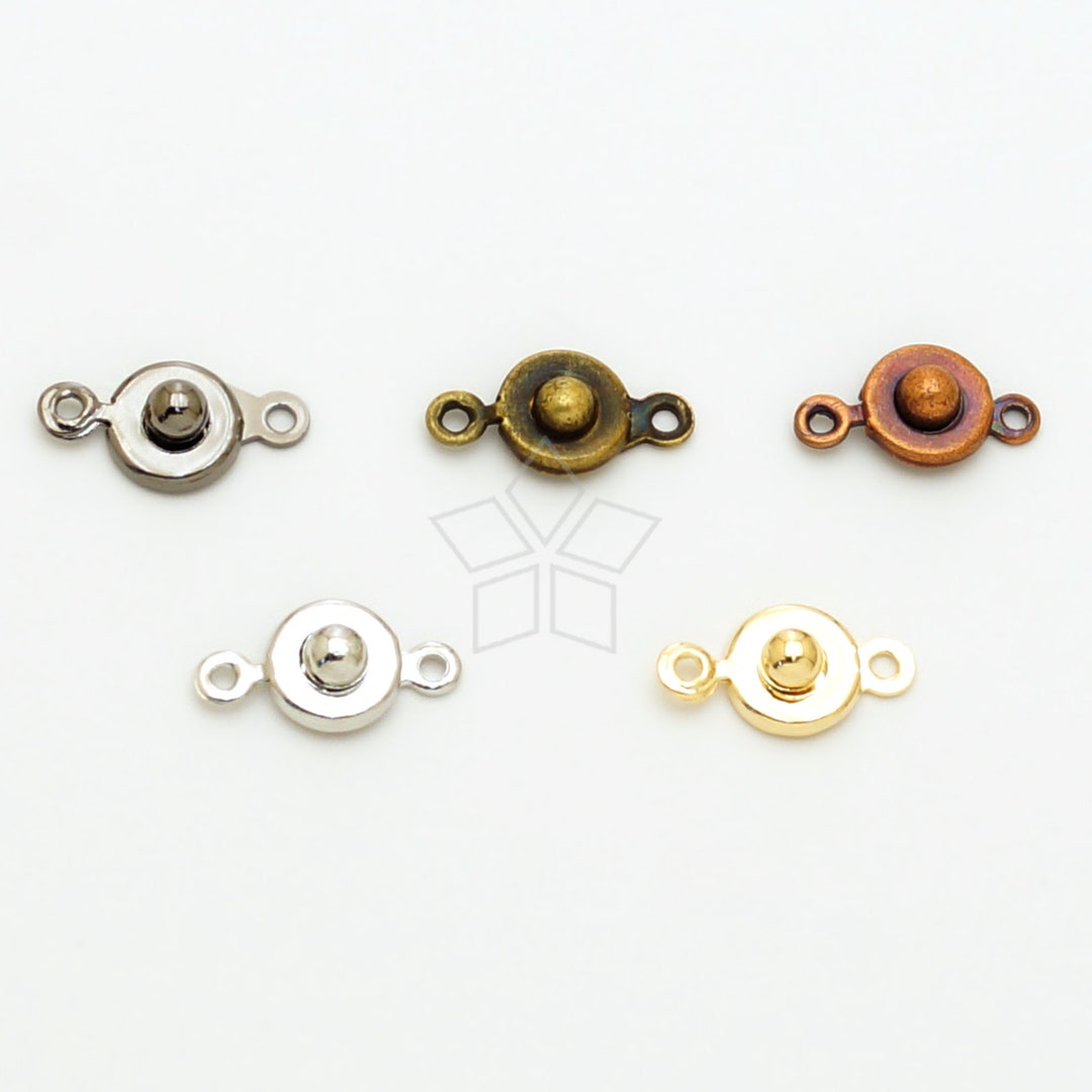 SN-010-OP/ 10 Set - Snap Clasp, Push Button Clasp, Button Clasp ...