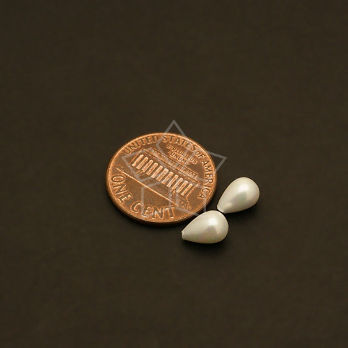 PL-032-SP / 4 Pcs Cream White Tear Drop Shell Pearls - Etsy