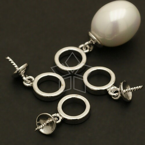 PS-009-OR / 2 Pcs Cubic Square Bail for Necklace Silver - Etsy