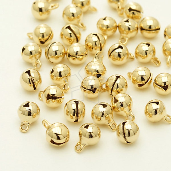 Tiny Bell Charm - Etsy