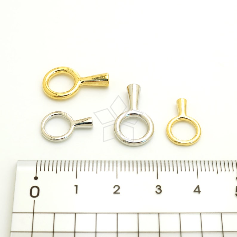 CS-096-OP / 2 Pcs Big 9mm Eye End Loop Connector Can Be Used - Etsy