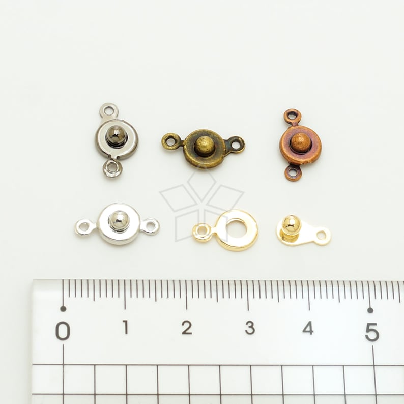 SN-010-OP/ 10 Set - Snap Clasp, Push Button Clasp, Button Clasp ...