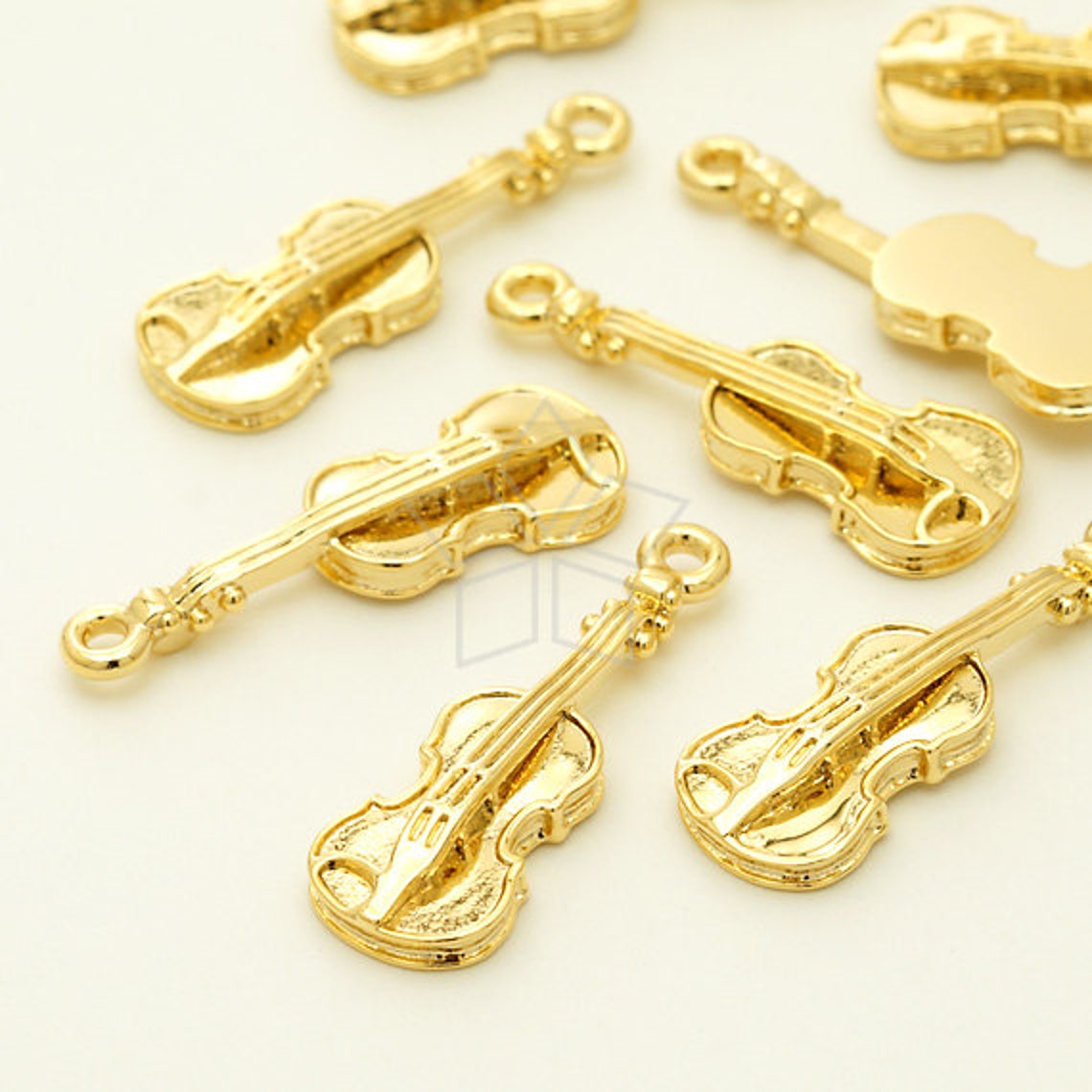 PD-1655-GD / 2 Pcs Violin Charm Violin Pendant Miniature - Etsy