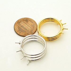 RR-030-GD / 1 Pcs - Spiral Coil Ring, Spring Ring, Spiral Coil Band for ...