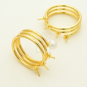 RR-030-GD / 1 Pcs - Spiral Coil Ring, Spring Ring, Spiral Coil Band for ...