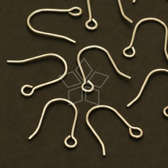 EA-X01-OR / 100 Pcs Basic Small Earring Hooks Small Ear | Etsy