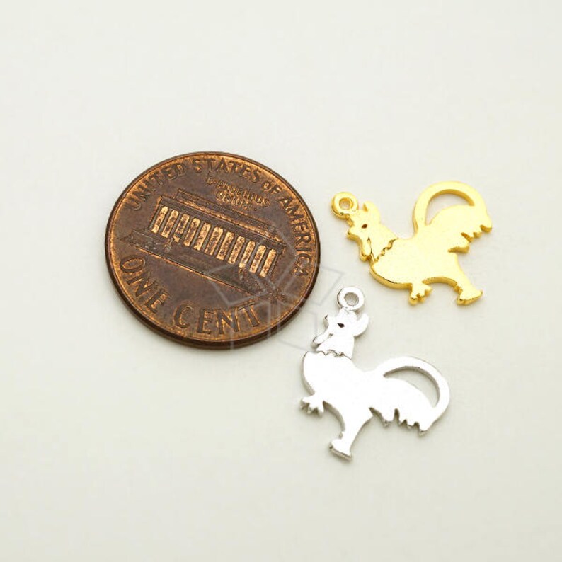 PD-2273-GD / 2 Pcs Rooster Charm Hen Charms Chicken - Etsy