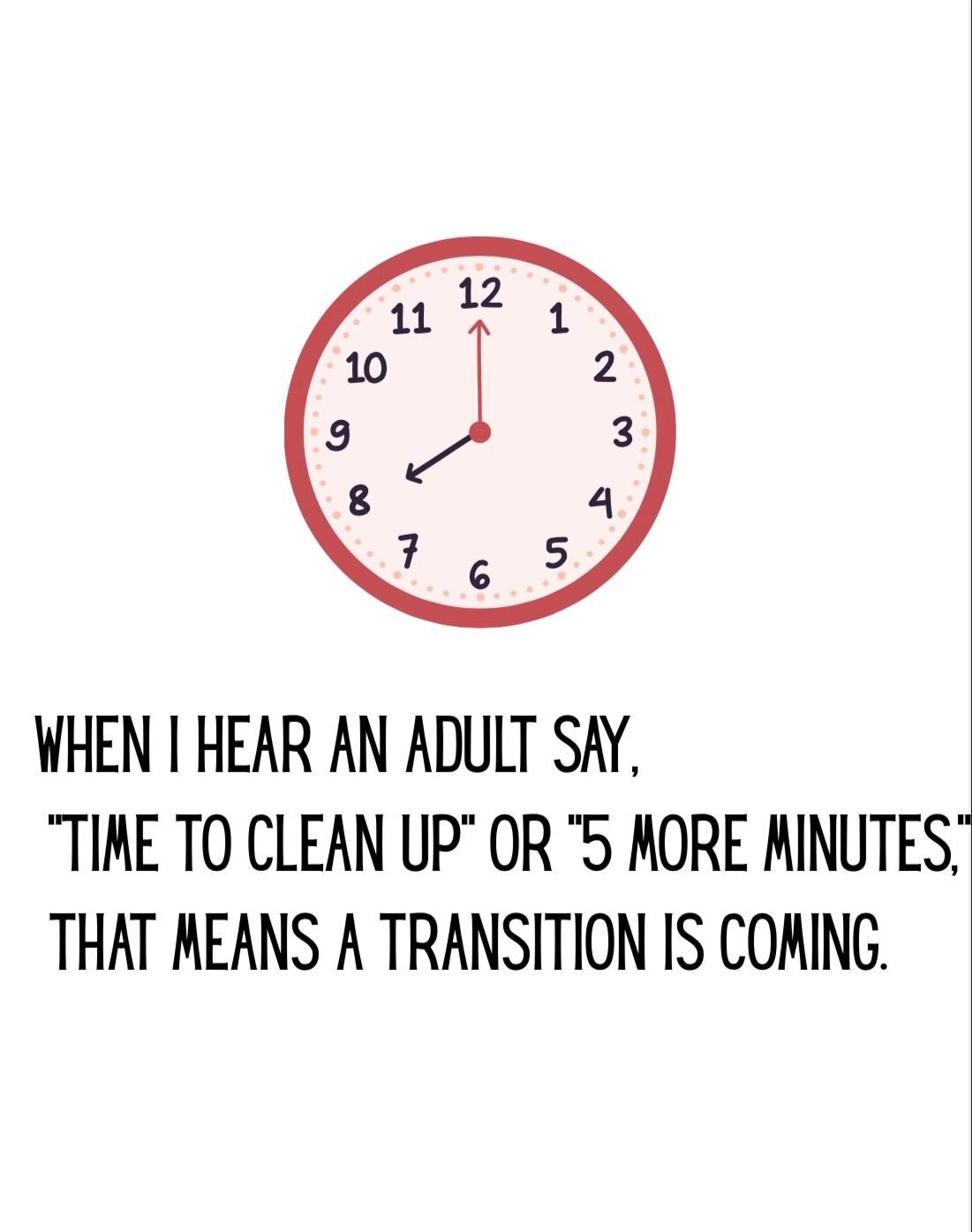 Transitions Social Story: Illustrated Guide for Children and Handouts ...