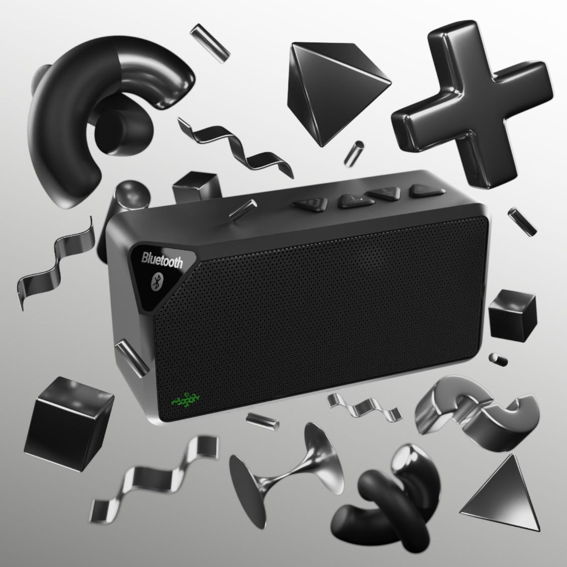 Jabba Bluetooth Speaker - Portable Wireless Sound System, Perfect for ...