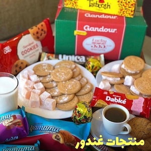 Lebanese Treat Box | Famous Childhood Lebanese Snacks | Unica | Gandour ...
