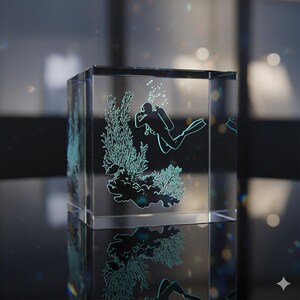 Scuba Diver Laser Engraving Bundle | Ocean Diving Silhouette ...