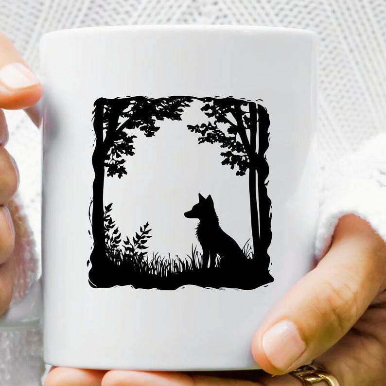 Woodland Animals SVG Bundle | Forest Silhouette Clipart | Wildlife PNG ...