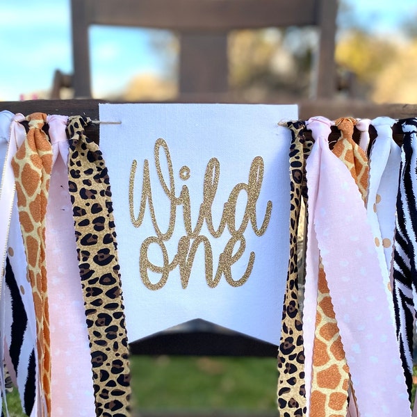 Wild One Banner - Etsy