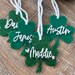 Shamrock St Patrick’s Day Name Tag / St Patrick’s Day Clover Name Tag ...