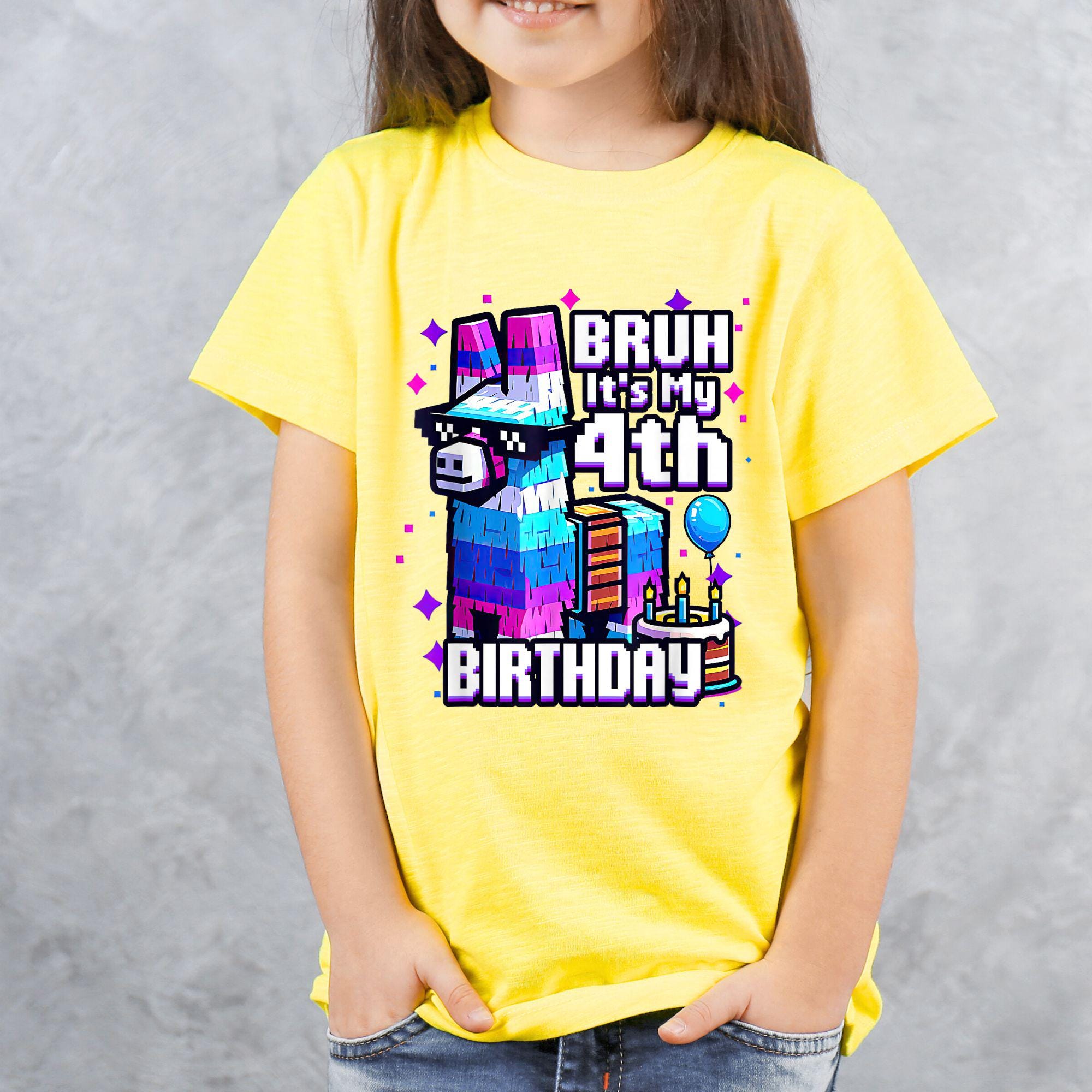 Llama Piñata Birthday PNG Bundle: Gamer Party Digital Download - Etsy