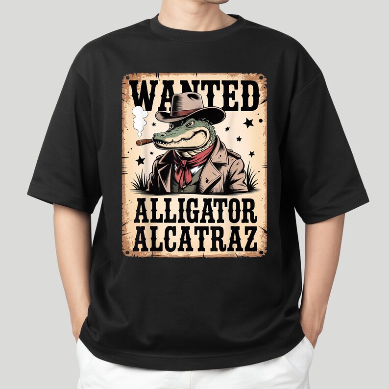 Funny Alligator Alcatraz PNG Bundle: Florida Everglades Parody (digital ...