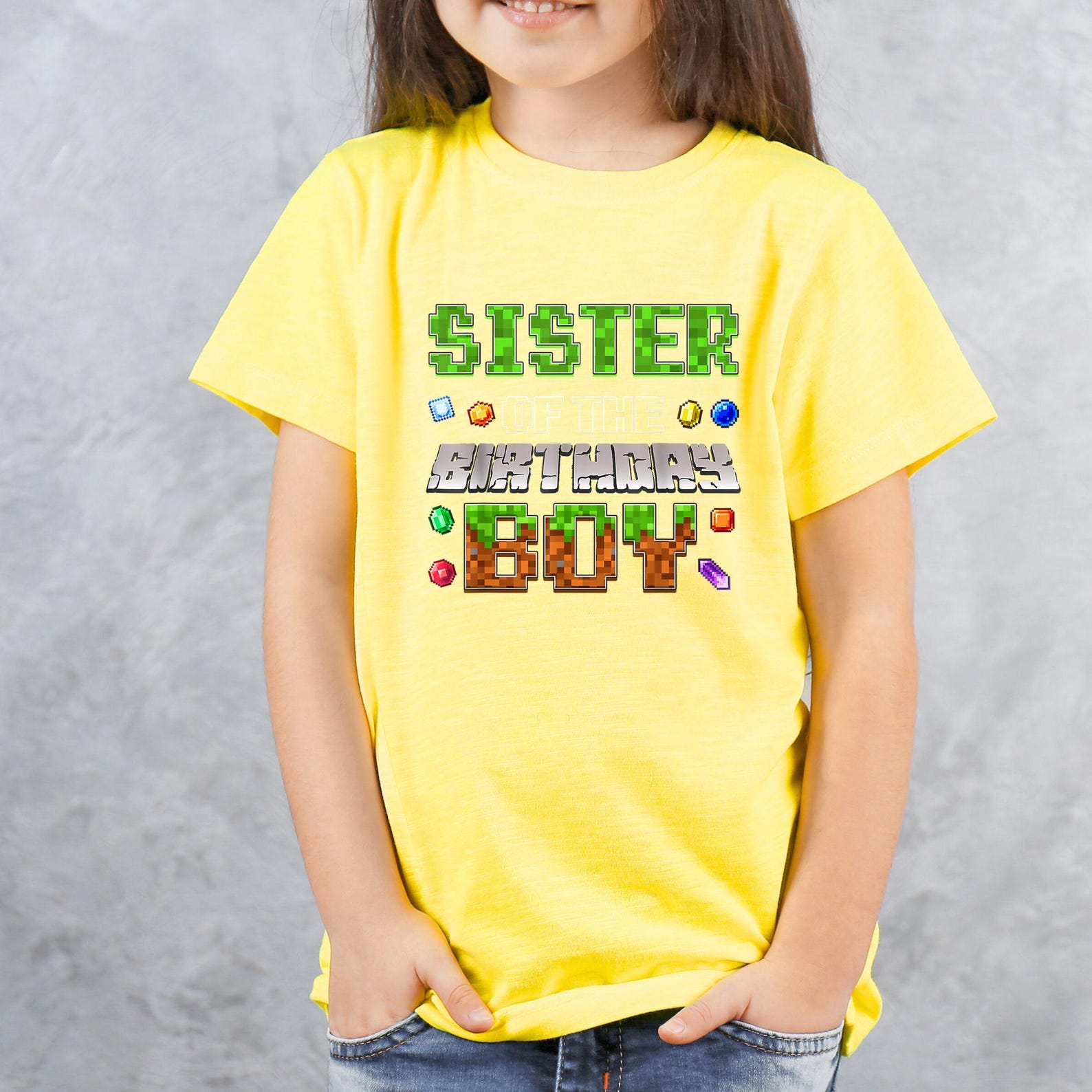 Birthday Boy Mom, Dad, Sister, Brother, Grandma Birthday Boy PNG, Game ...