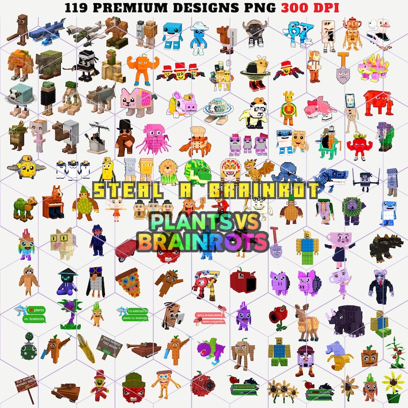 Brainrot Poster - Etsy