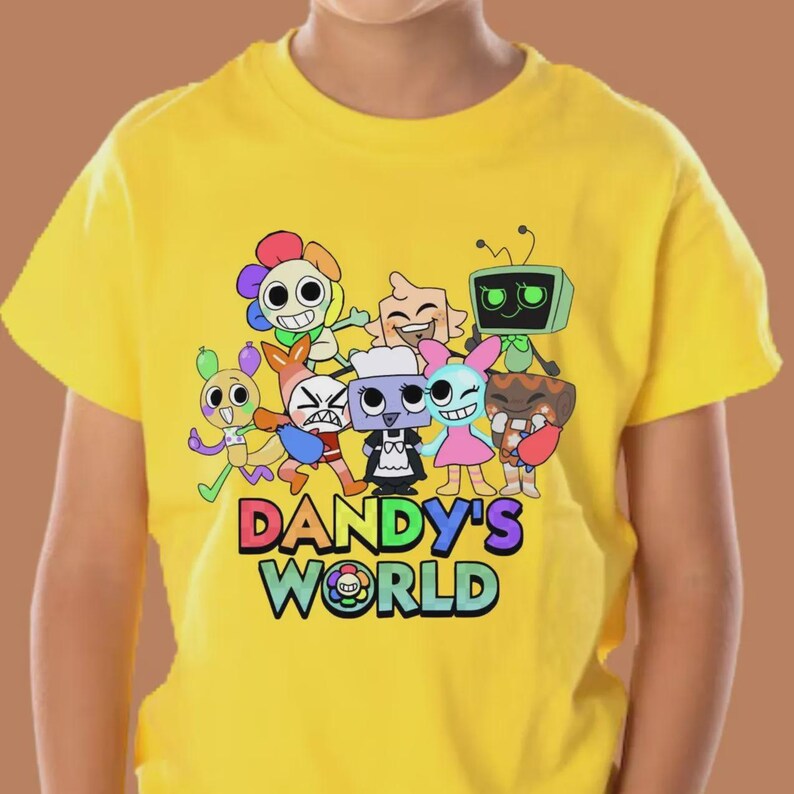 Dandy's World PNG: T-shirt & Apparel Design (digital Download) - Etsy