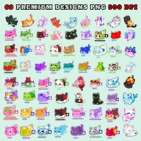Aphmau Meemeows Mystery Plush SVG and PNG FILES - Etsy UK