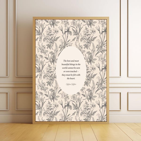 Helen Keller Quote - Etsy