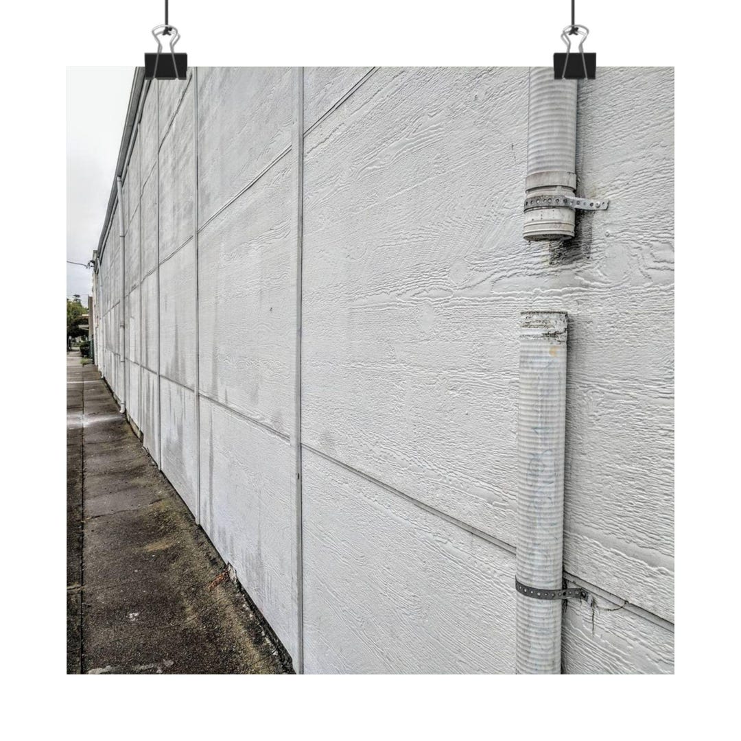 Disconnected - Matte Posters - Color Photo, Urban, Tattered Building ...