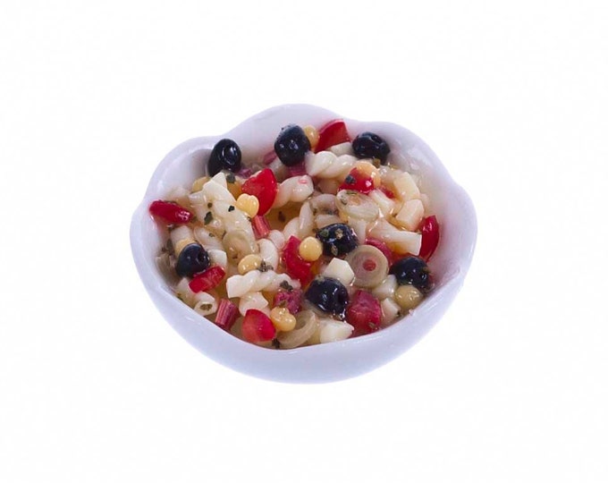Italian Pasta Salad Miniature Food - Etsy UK