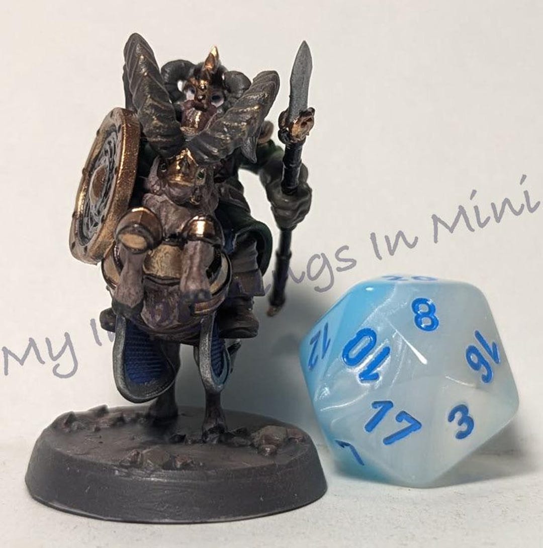 Mountain Dwarf on Goat With Sword - Etsy