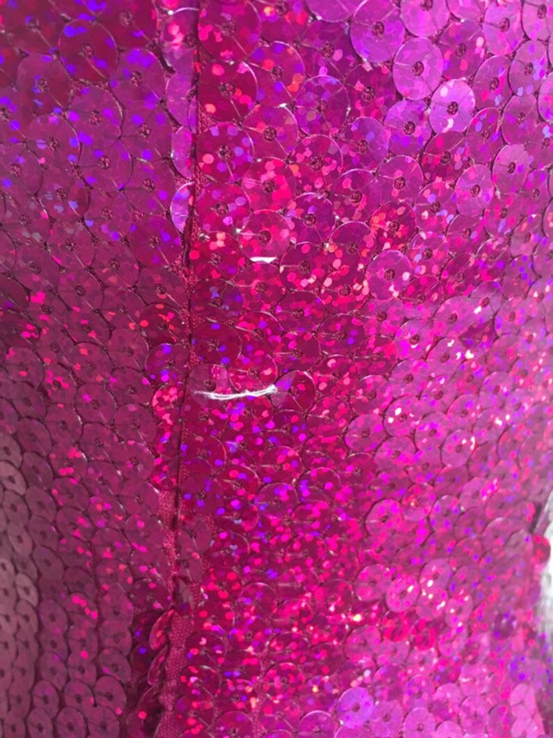 Vintage Sequin Mini Dress Bodycon Wiggle Dress Open Back - Etsy