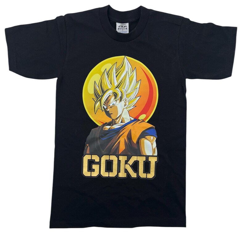 Dragon Ball Z Super Saiyan Goku T-shirt - Etsy