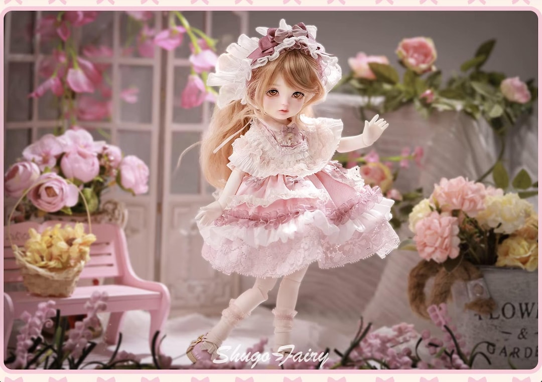 Bjd Doll 1/6 Yomi Fullset Anime Toy Sweet Heiress Face of A Child - Etsy