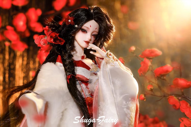Yiran B 1/4 BJD Fullset Smiling Mouth Chinese Mythological Fox MSD ...