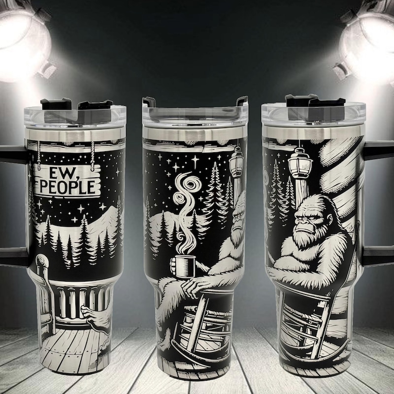 Laser Bigfoot Cup - Etsy