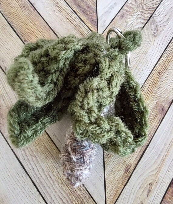 Crocheted Amigurumi Palm Tree Keychain - Etsy