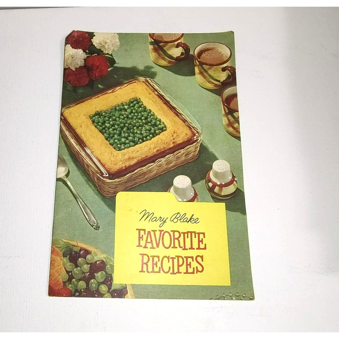 1954 Carnation Mary Blake Favorite Recipes Booklet Free Leaflet Banana ...