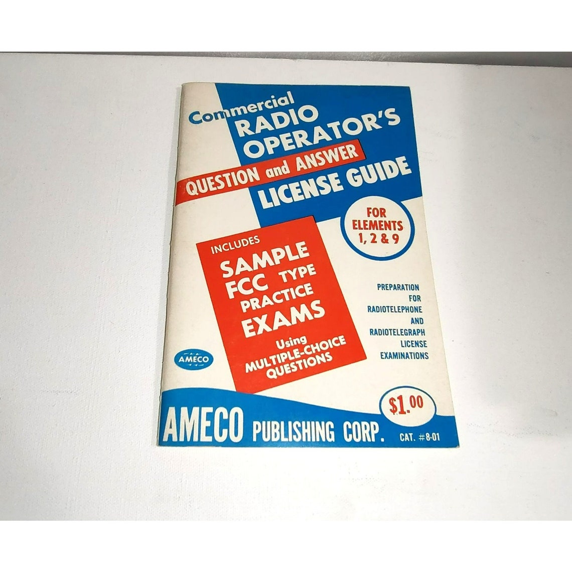 1975 Commerical Radio Operators License Guide Practice Exams Martin ...