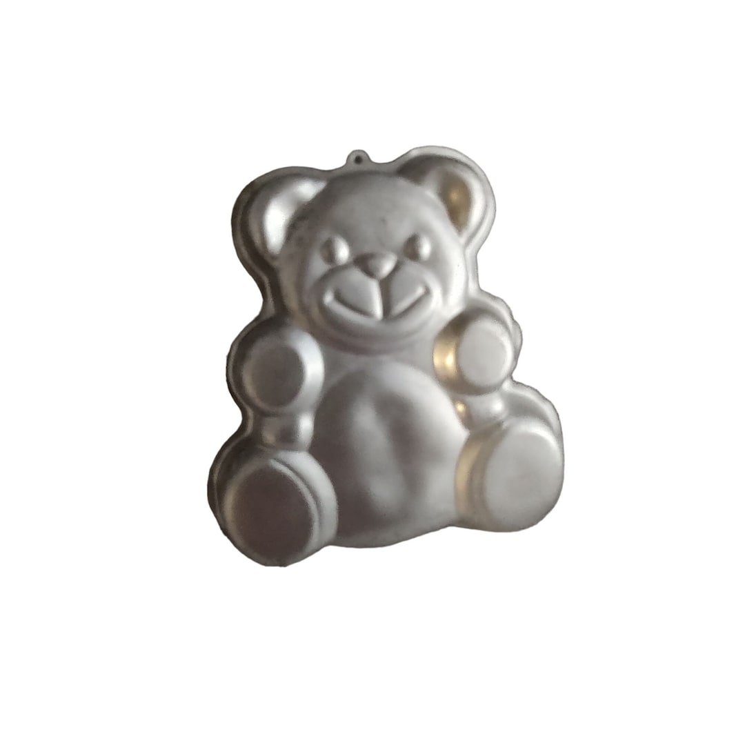 Wilton Huggable Teddy Bear Cake Pan Aluminum No 502-3754 Cake Mold ...