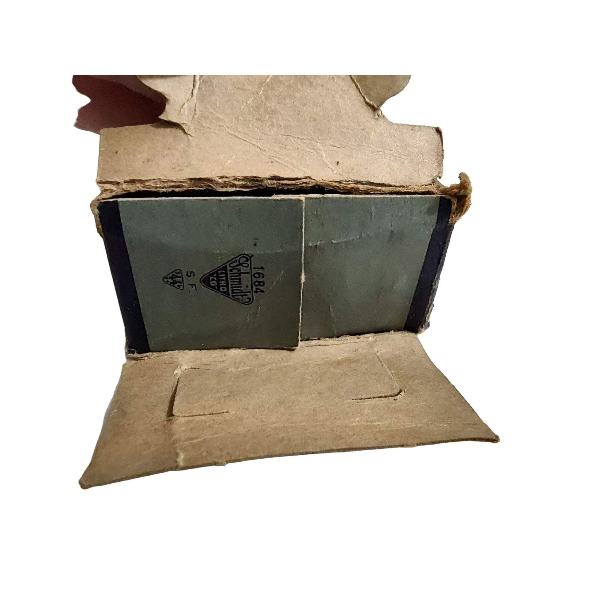Wellman - Peck and Company Cinnamon Cardboard Spice Box Blue and Tan - Etsy