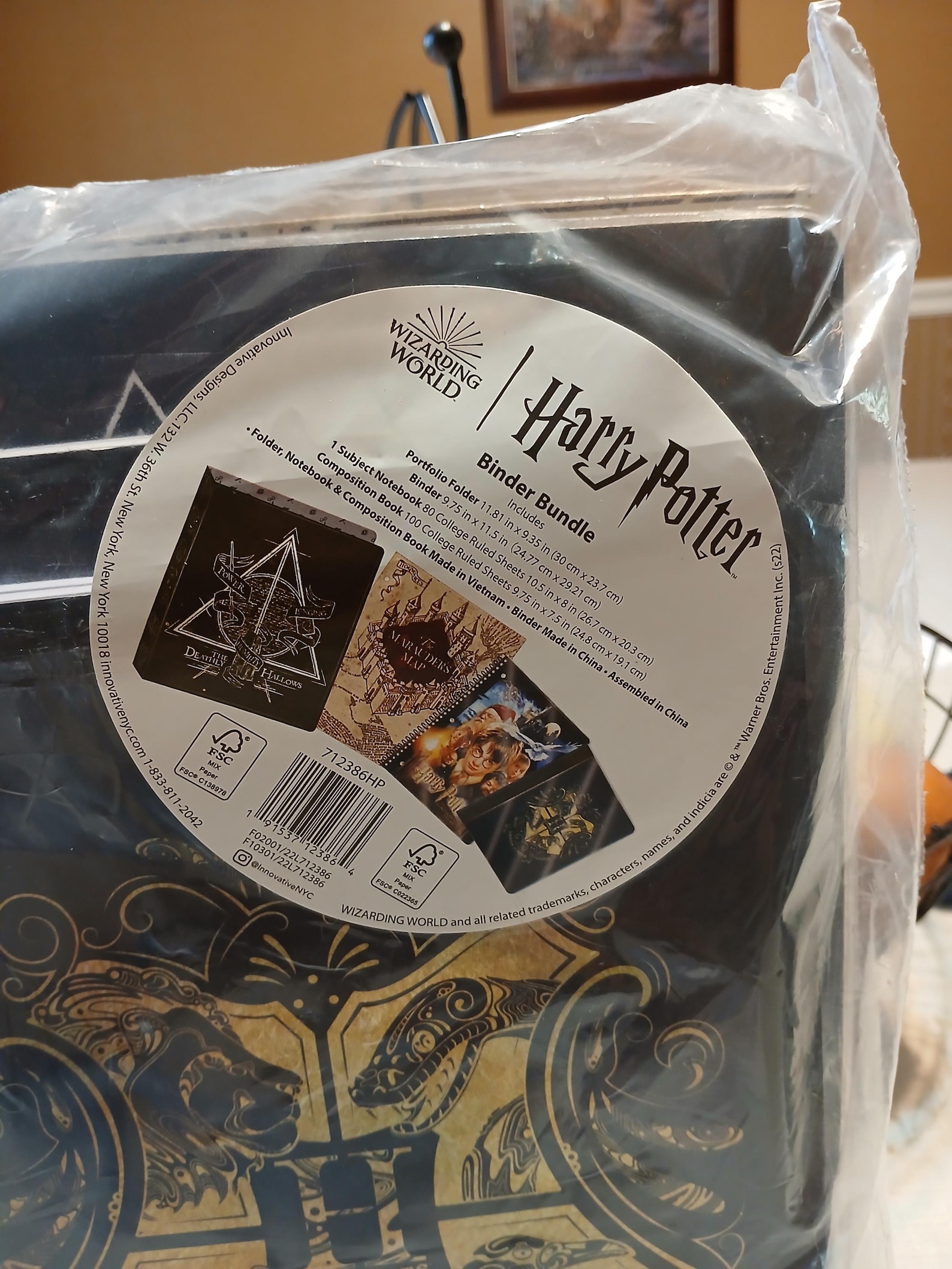Harry Potter Binder Bundle Set - Etsy