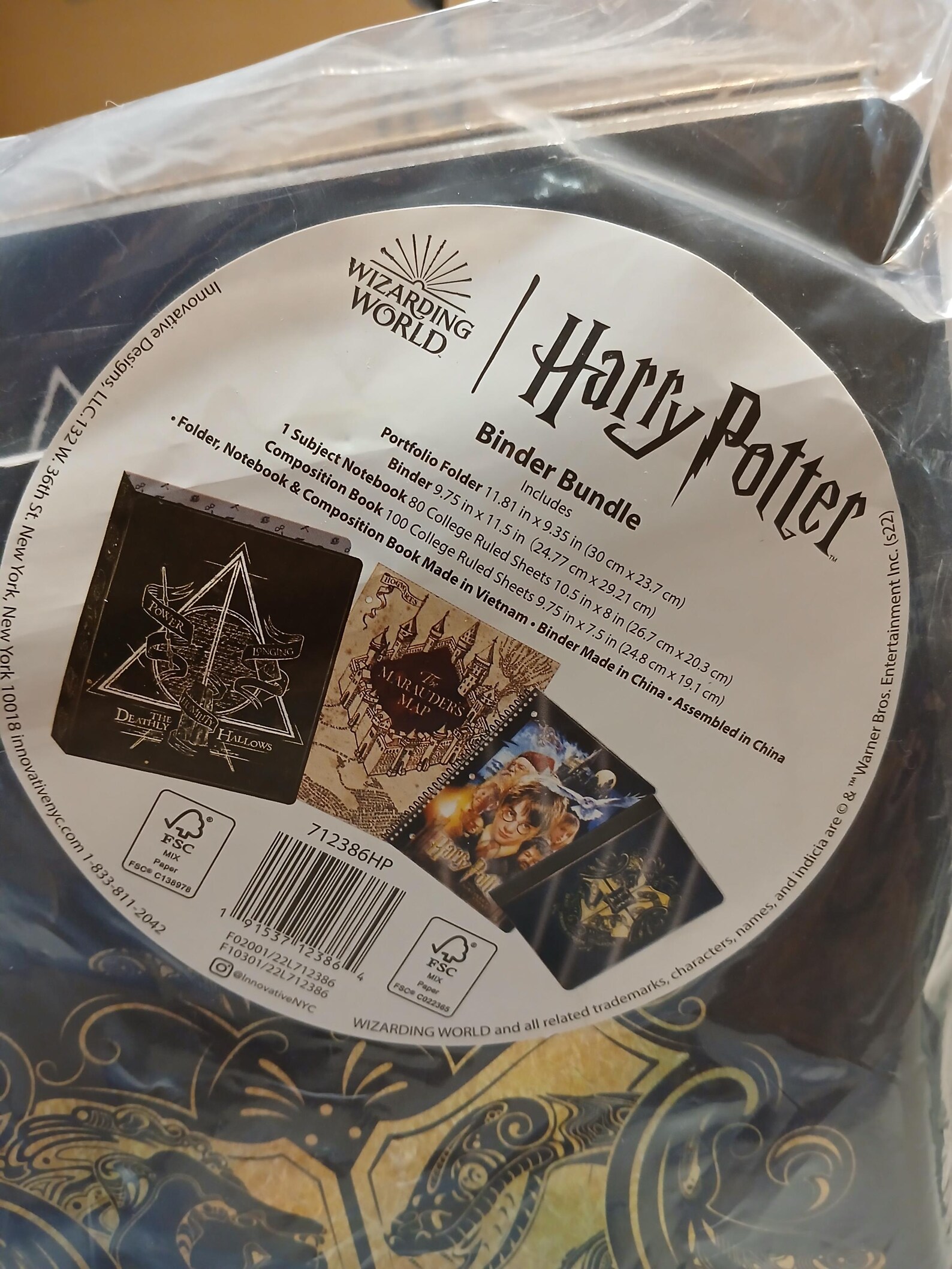 Harry Potter Binder Bundle Set - Etsy