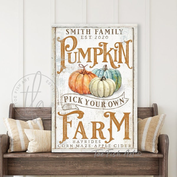 Family Fall Sign - Etsy