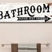 PERSONALIZED Custom Powder Room Sign Bathroom Family Name and Co Sign ...