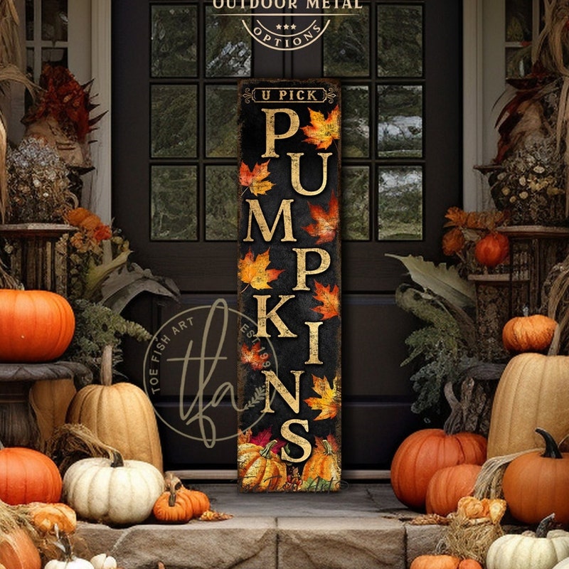 Tall Fall Sign - Etsy