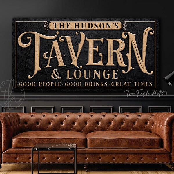 Tavern Sign - Etsy