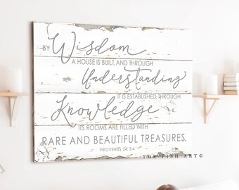 Proverbs 24 3 | Etsy