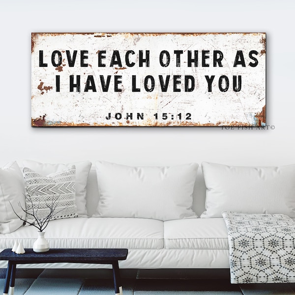 Large Oversized Scripture Wall Art - Etsy