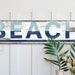 Beach House Sign Coastal Wall Decor Rustic Nautical Art Pool & Patio ...