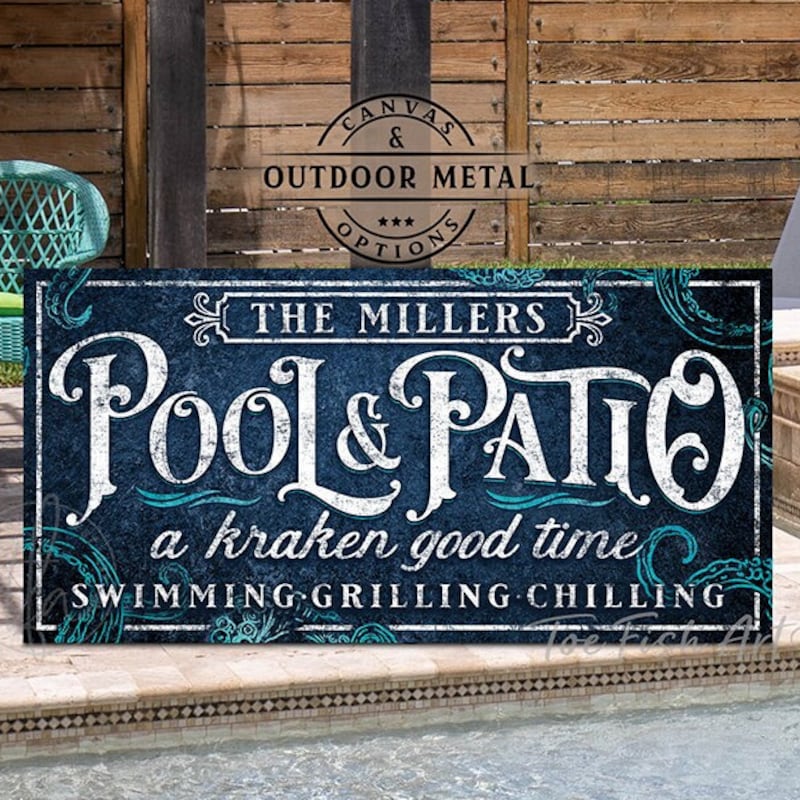 Outdoor Party Signs - Etsy